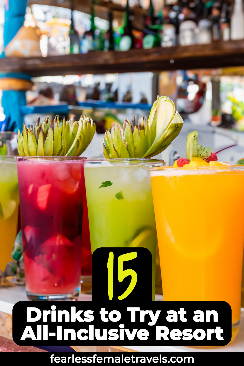 The 15 Best Drinks at An All-Inclusive Resort