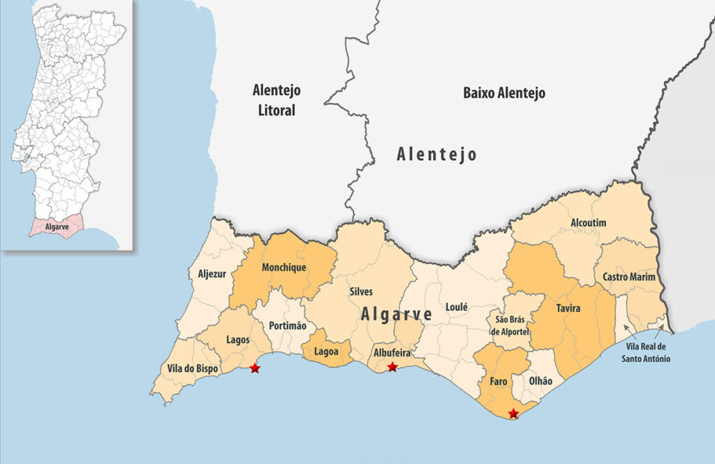 Faro vs Albufeira vs Lagos - Popular Algarve Cities Ranked